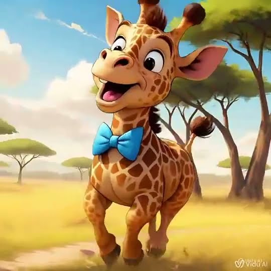 Gerry the Giraffe #animalsongsforkids #childrenssongs - YouTube