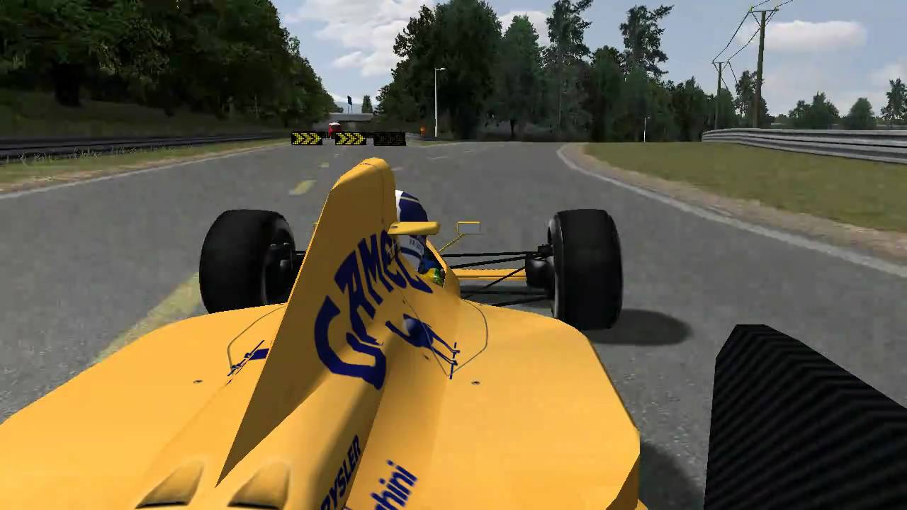 [rFactor] Lotus 102 (F1-1990 Mod) - YouTube