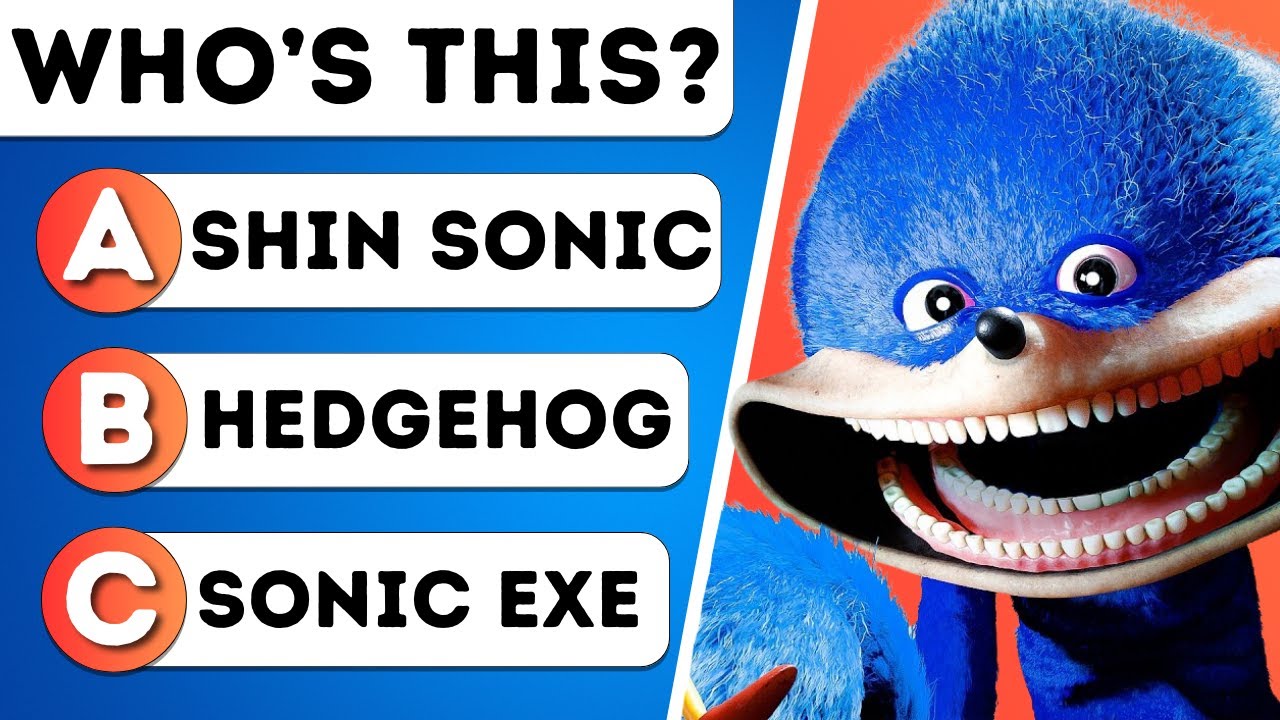 💎 SONIC | 30 MEGA QUESTIONS That Only REAL Sonic Fans Can Guess | Sonic ...