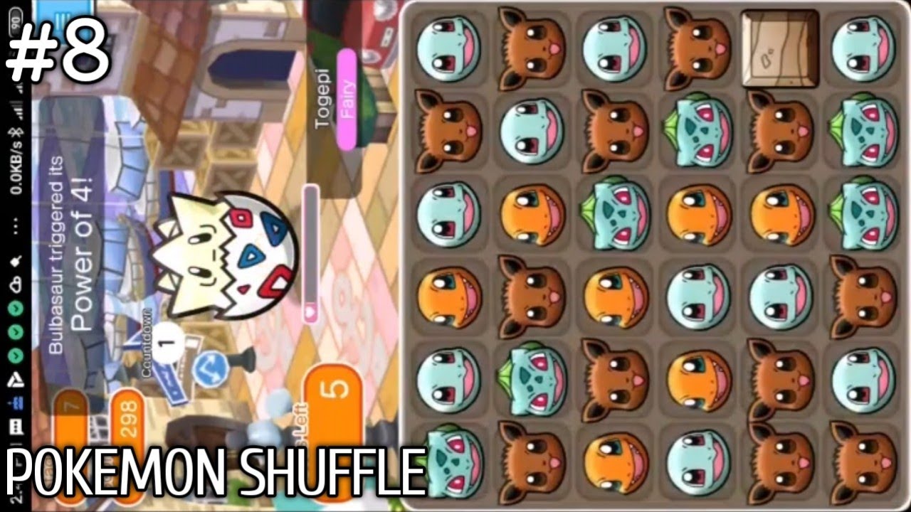 Game Android Part 8: POKEMON SHUFFLE - YouTube