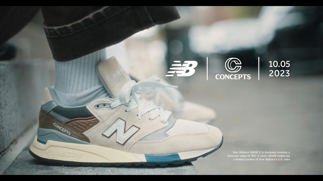 NEW BALANCE x CONCEPTS 998 "C-Note" - YouTube