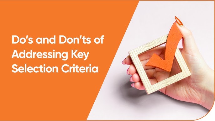 How To Address Selection