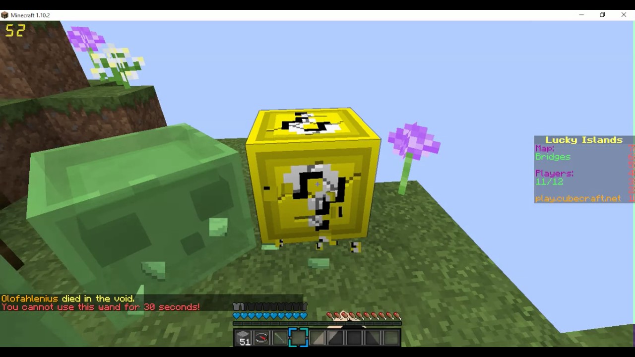 skywars/ lucky block - CUBECRAFT #1 - YouTube