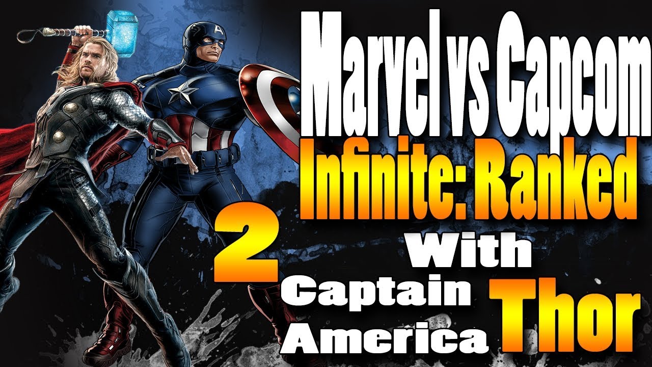 Captain America - Thor " Avengers " Marvel vs Capcom Infinite Rank ...