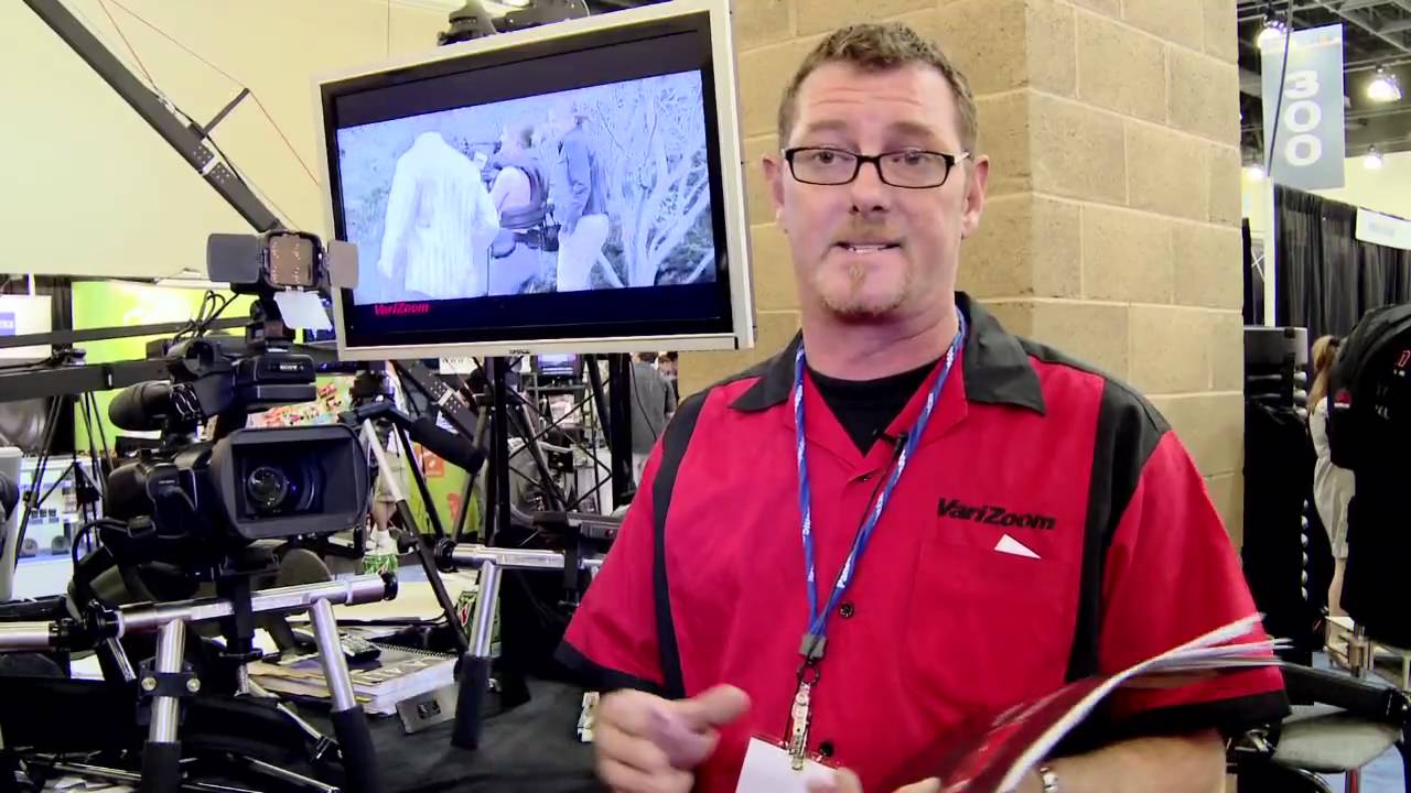Andy LeMaster from VariZoom about Steady Systems @ DV Expo 2009 - YouTube