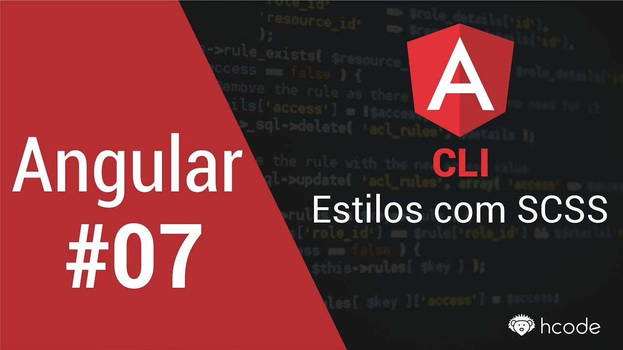 Angular Estilos Com SCSS 07 YouTube Angular Estilos Com SCSS 07 YouTube