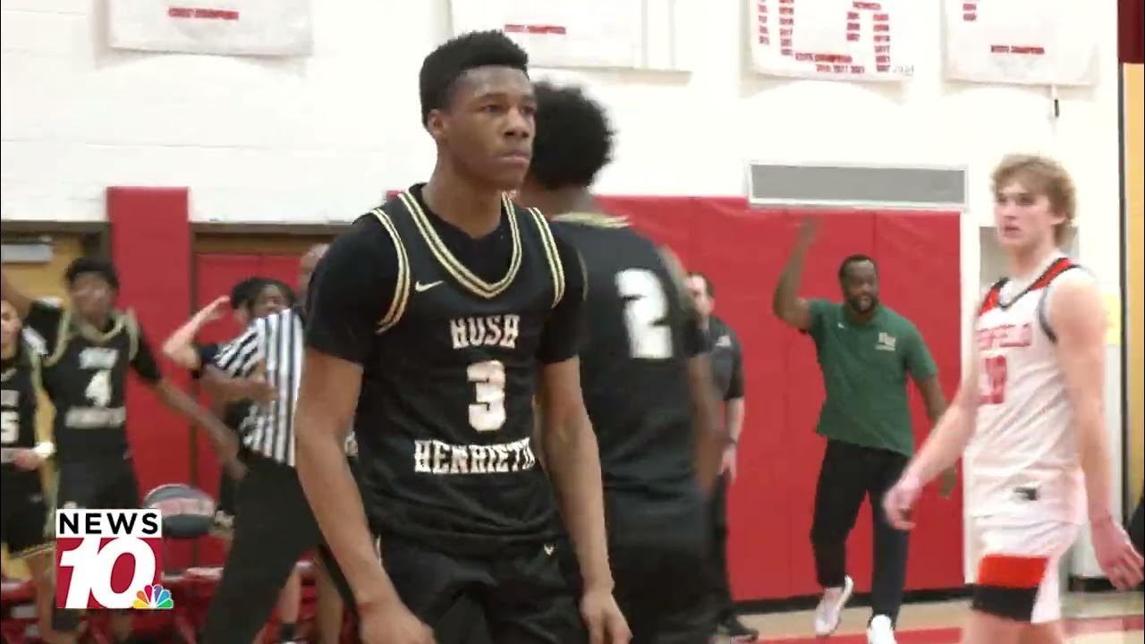 Rush-Henrietta vs Penfield basketball DUNK PARTY!! - YouTube