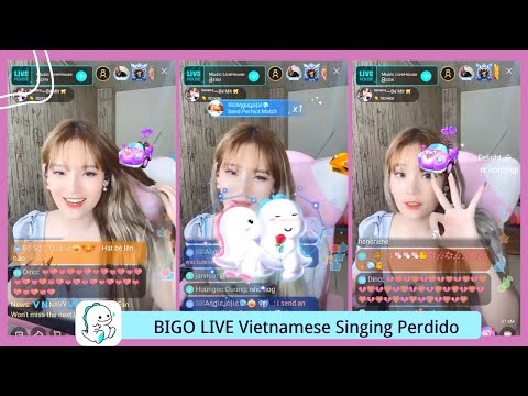 BIGO LIVE Vietnamese Singing Perdido  🎤❤️