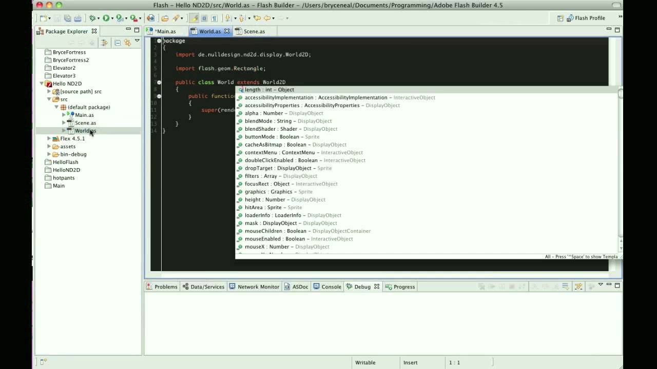 Getting started with ND2D: Part 1 - YouTube