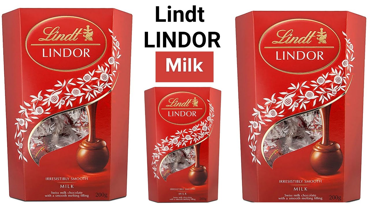 Lindt Lindor Milk Chocolate Gift Box Unboxing - YouTube