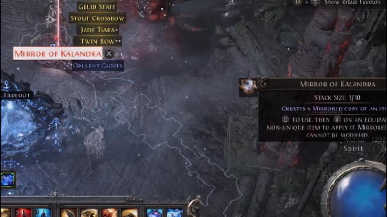 Path of Exile 2 Mirror of Kalandra Drop Location and Unique Dialogue ...