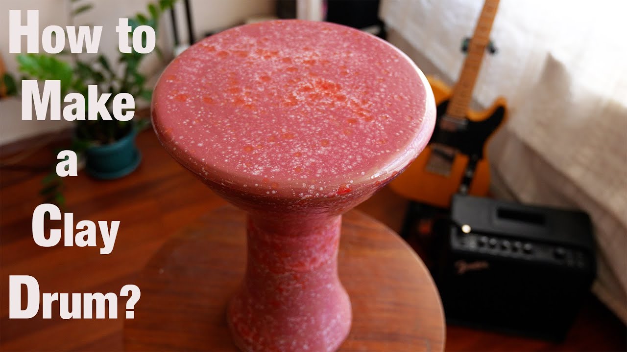 How to Make a Musical Instrument from Clay? | How to Make a Clay Drum ...