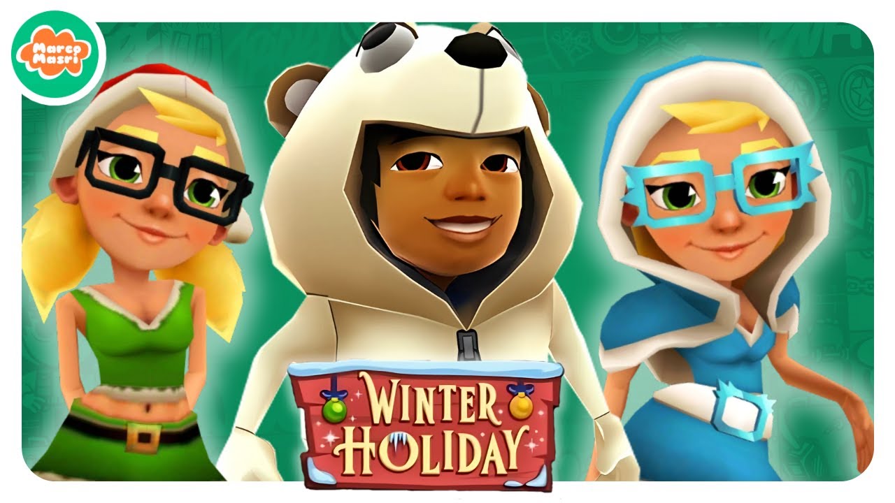 🎅🏻 Subway Surfers Winter Holiday 2016 (Christmas Edition) (Remastered ...