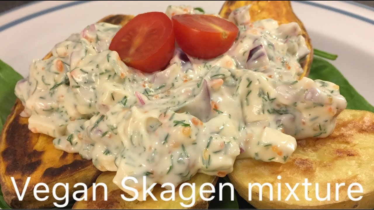 Vegan Skagen Mixture / Skagenröra / Vegan runner - YouTube