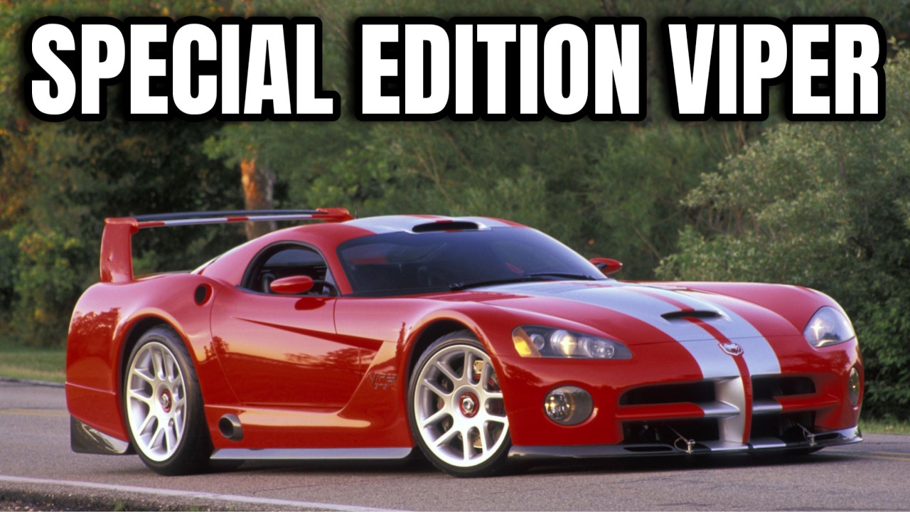 Every Dodge Viper Special Edition Explained - YouTube