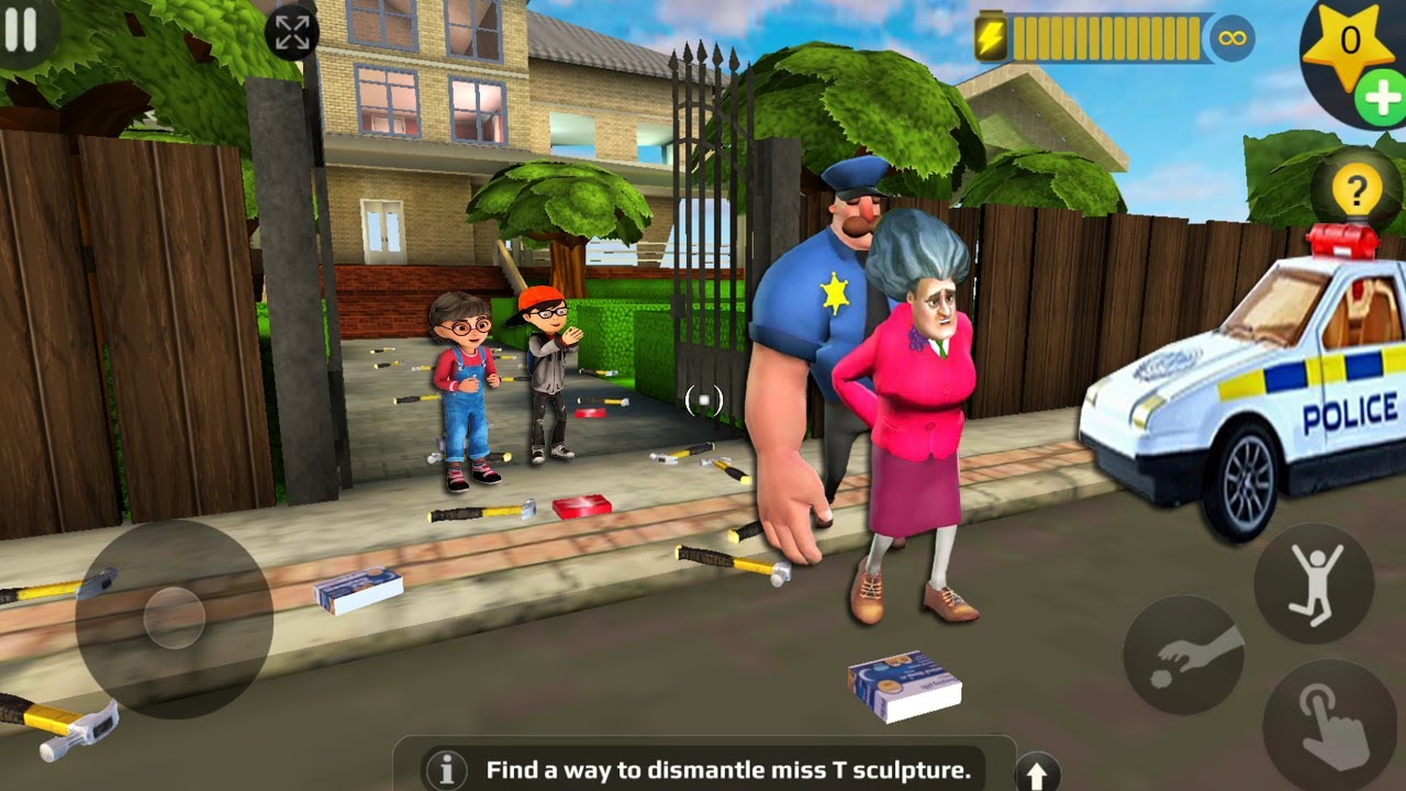 Miss T New Power Update Scary Teacher 3D Play as Miss T Gameplay | part ...