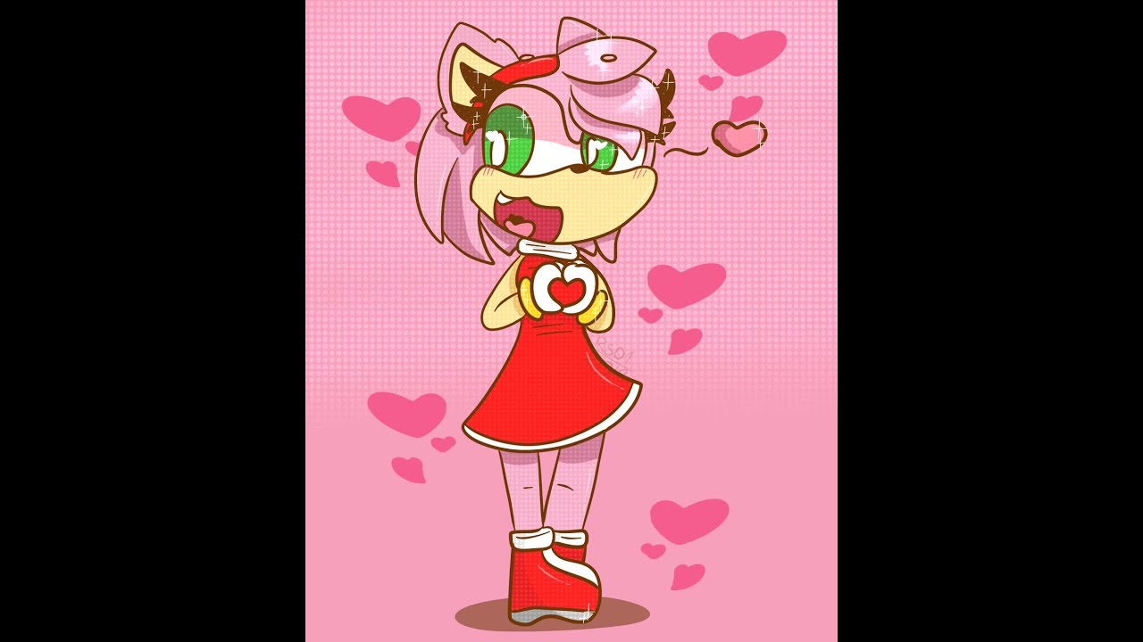 Amy Rose - Speedpaint - YouTube