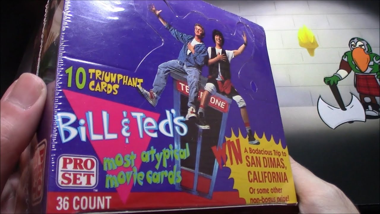 Bill and Ted's Trading Cards! - YouTube