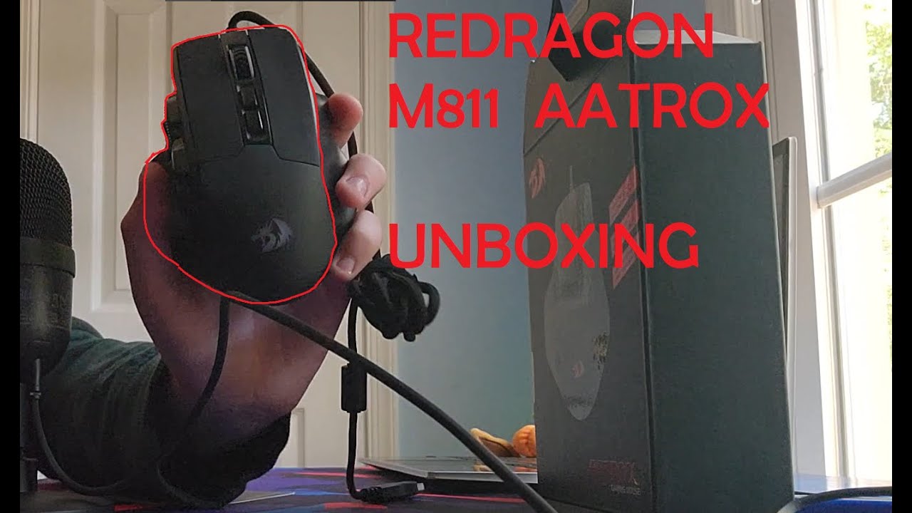 8 Side Buttons? - NEW Redragon M811 AATROX Unboxing - YouTube
