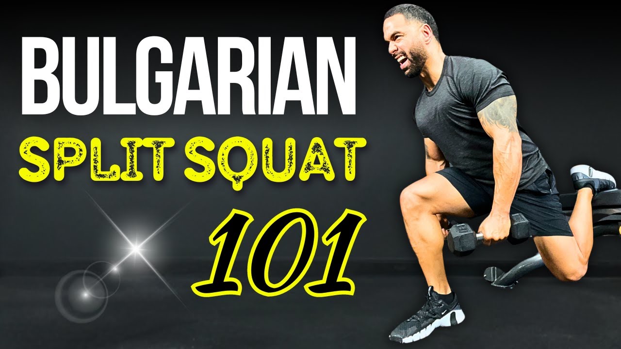 Bulgarian Split Squat Form (How To Do Bulgarian Split Squat) - YouTube