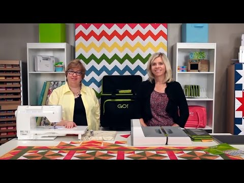 Quilting Tutorial - GO! Big Electric Fabric Cutter - YouTube