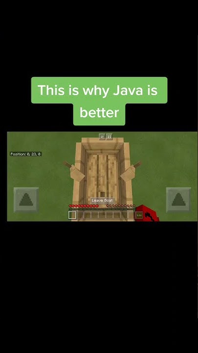 Minecraft - this is why Java Better #shorts - YouTube