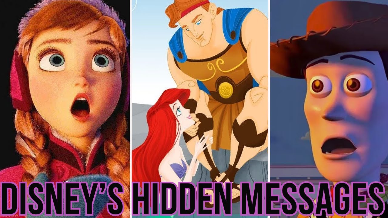 Disney Has Hidden Messages In Movies!!! - YouTube