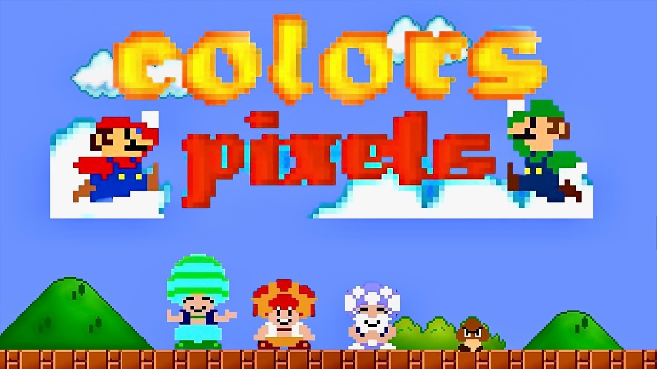 Super Mario Bros. Colors Pixel Edition Playthrough - YouTube
