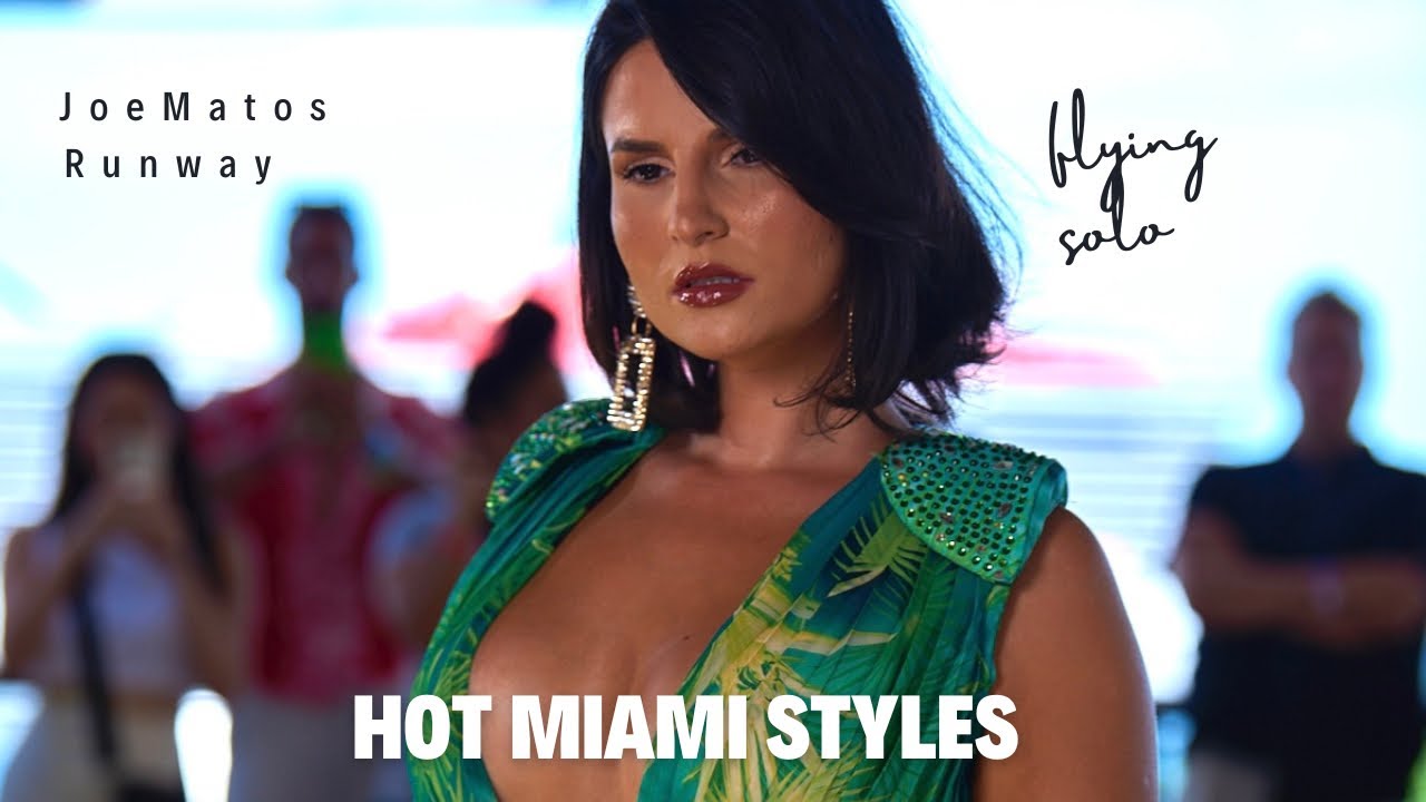 Hot Miami Styles brings the heat to flying solo during miami swim week 2023 - YouTube