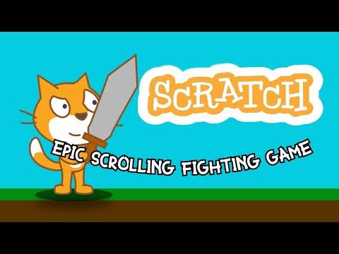 SCROLLING FIGHTING GAME Scratch 😺 Part 2 - YouTube