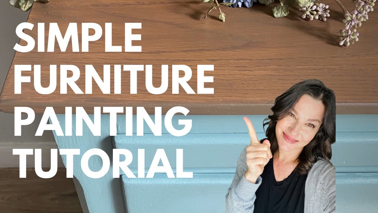 The simple way to paint a dresser! (A Dixie Belle Paint tutorial) - YouTube