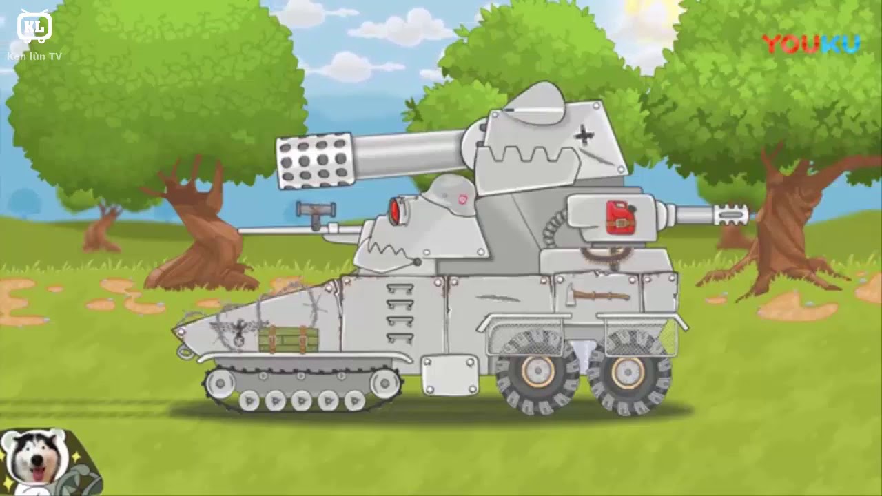 Cool cartoon tanks - YouTube