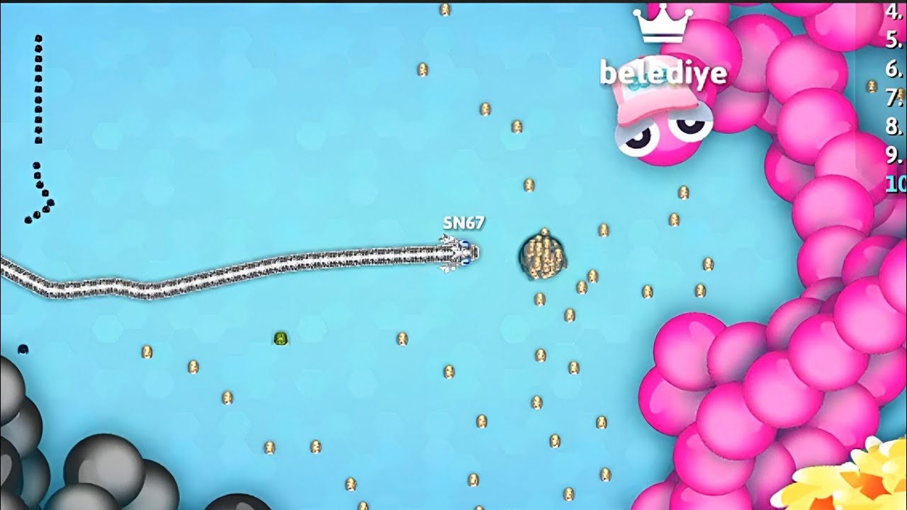 Snake io🐍 Selva Lovely Snake 😍 epic Snake Gameplay snake game - YouTube