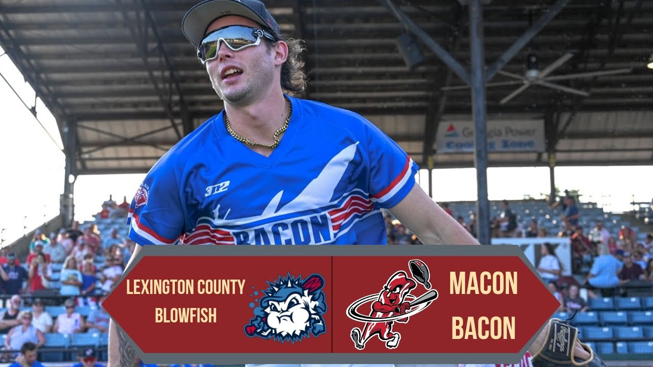 Lexington County Blowfish vs Macon Bacon Game Highlights: 7/21/23 - YouTube