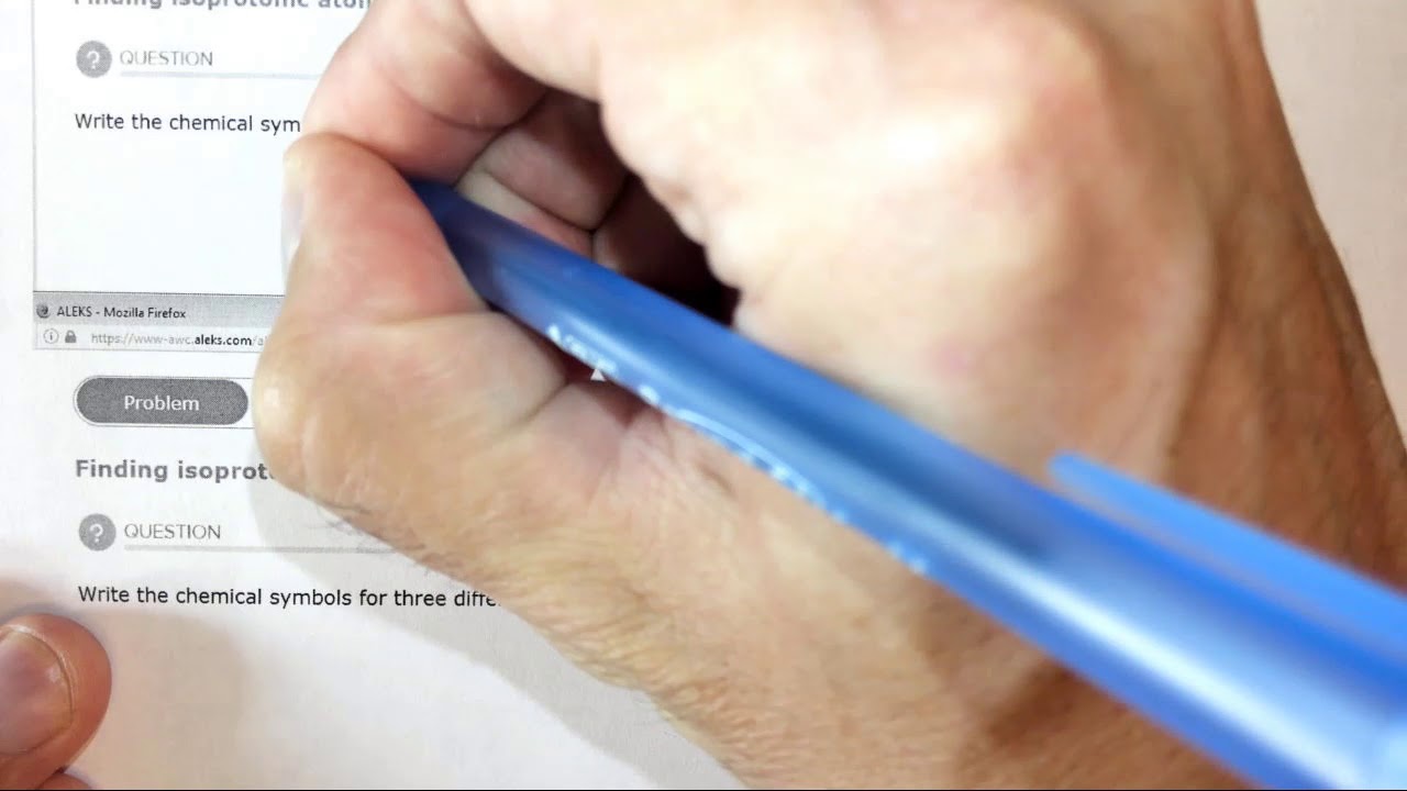 4.1d Finding isoprotonic atoms - YouTube