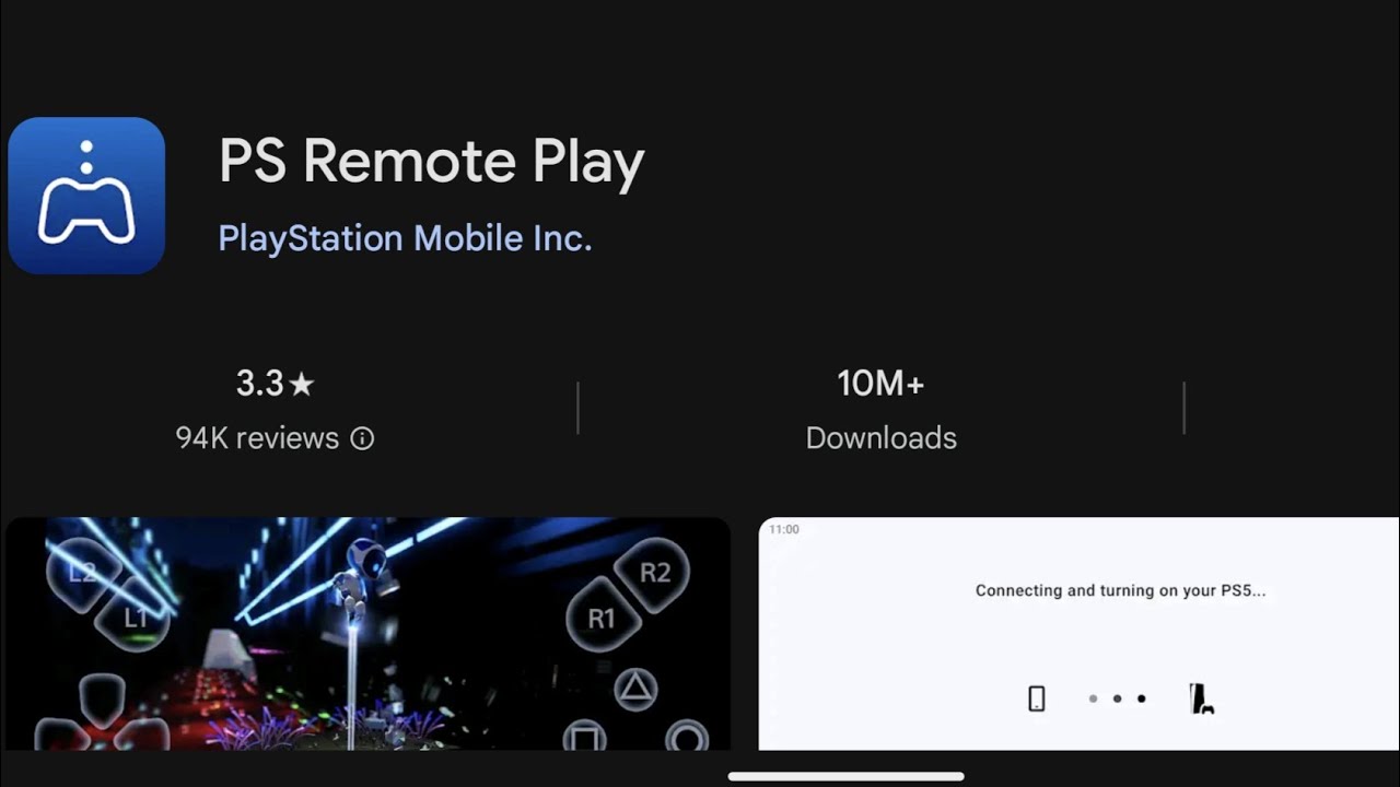 PS Remote Play on Chromecast to PS5 Connection - YouTube
