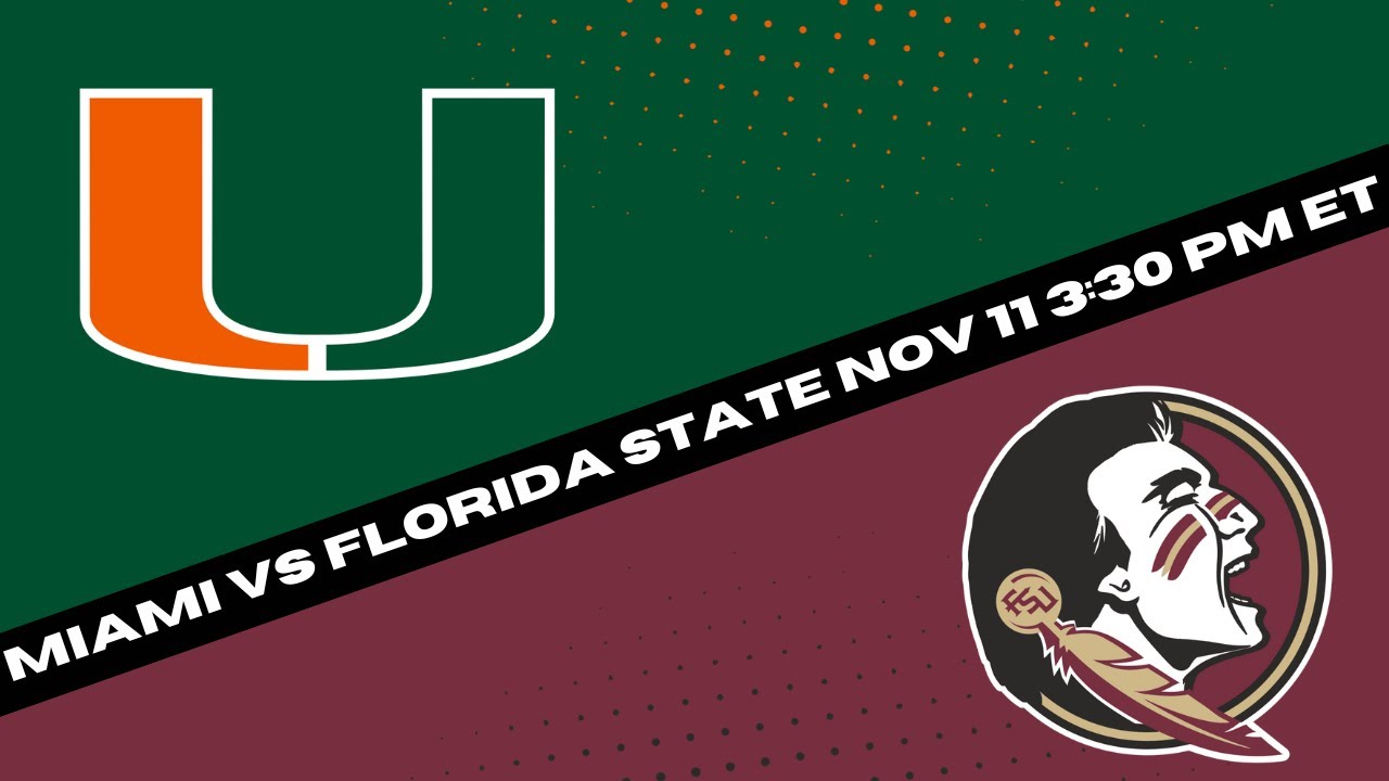 Florida State Seminoles vs Miami Hurricanes Prediction and Picks ...