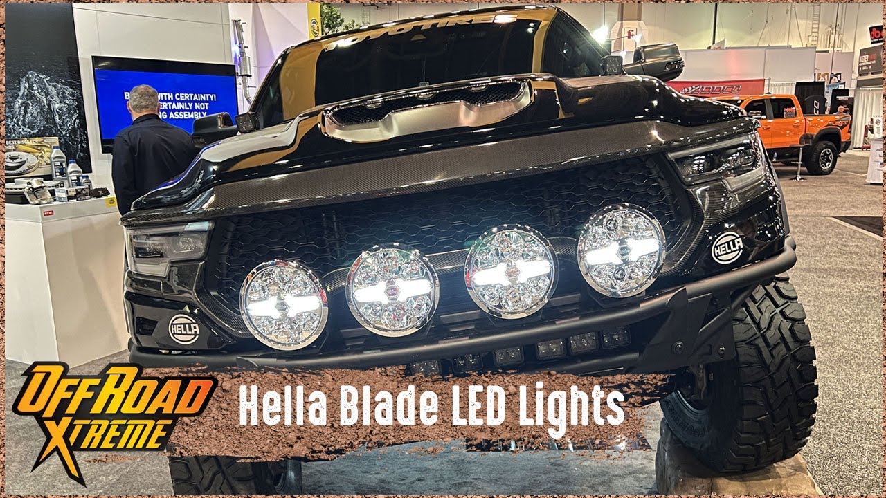 SEMA 2023: Hella Launches Versatile Blade Lights For On And Off-Road ...