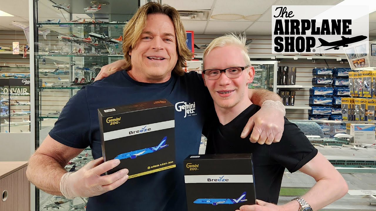 Flying To Las Vegas To Buy Model Airplanes From The Airplane Shop - YouTube