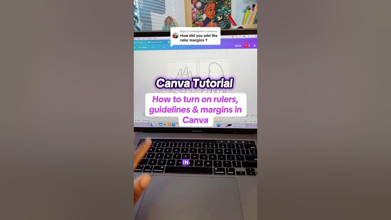 How to setup your margins, rulers and guidelines in Canva # ...