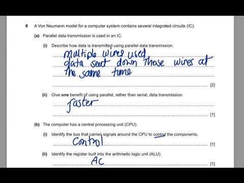 IGCSE Computer Science 0478/0984 Past Paper questions (Theory) - YouTube