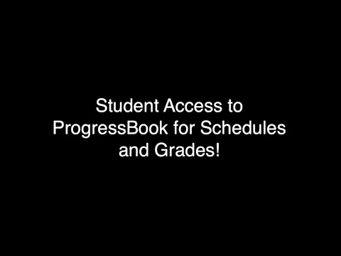 Students get in ProgressBook - YouTube