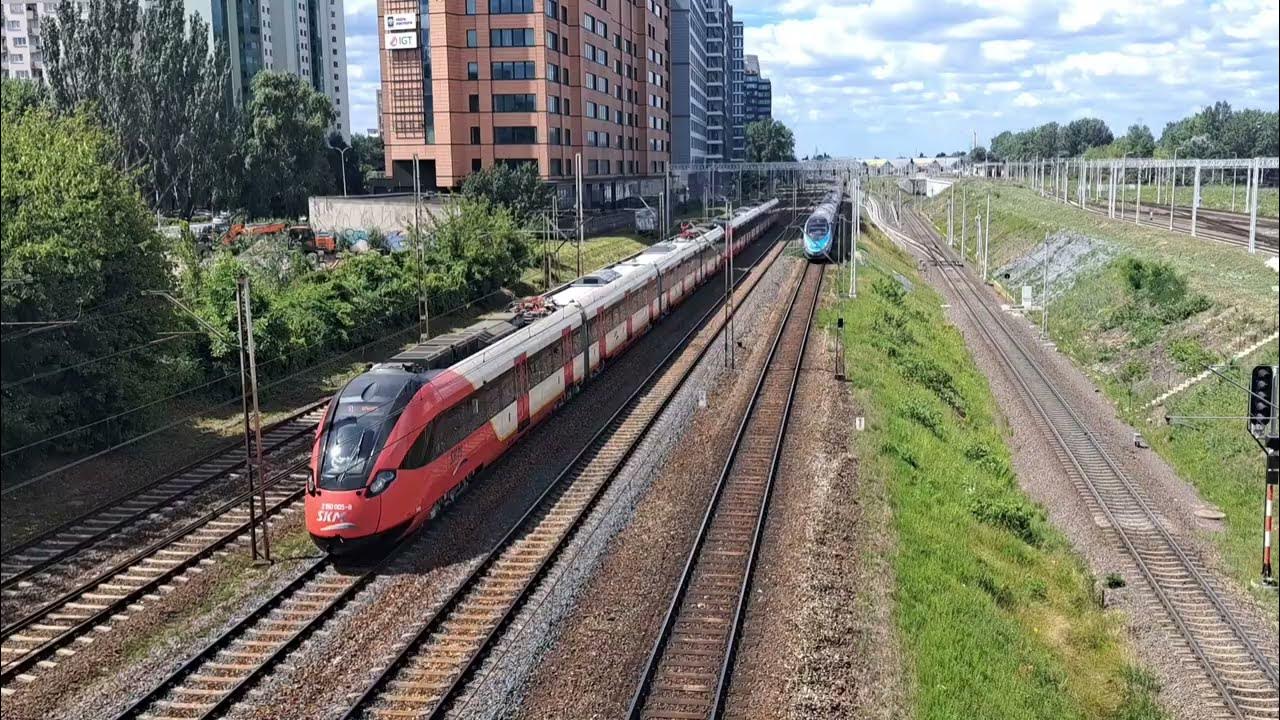 Pociagi kolo stacji Warszawa Zachodnia (05.07.2024) - YouTube