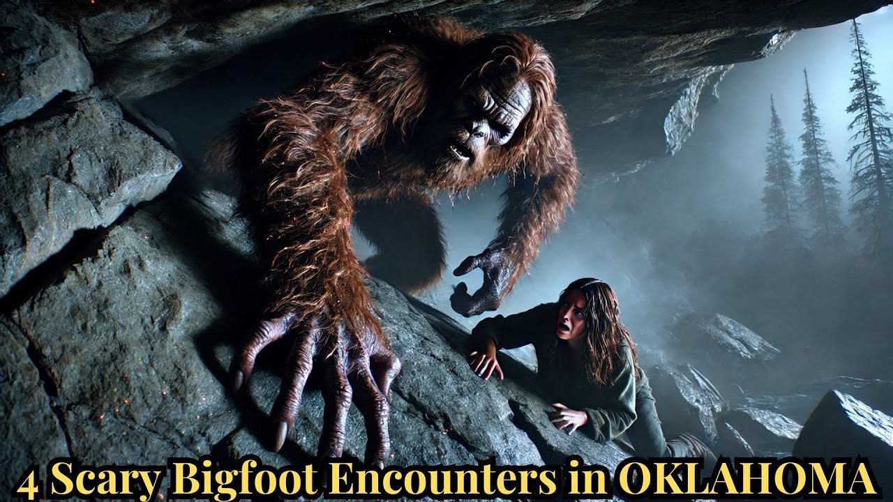 4 accounts of terrifying BIGFOOT encounters in Oklahoma. I survived the sasquatch - YouTube