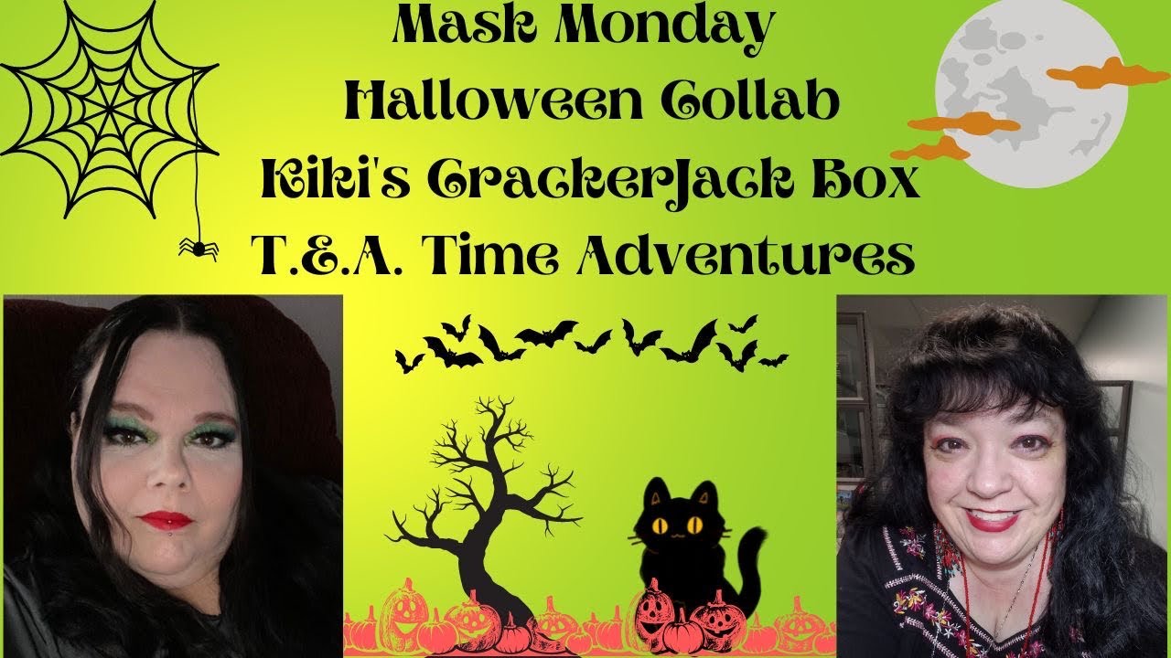 Halloween Mask Monday Collab W @TEATimeAdventures (closed) - YouTube