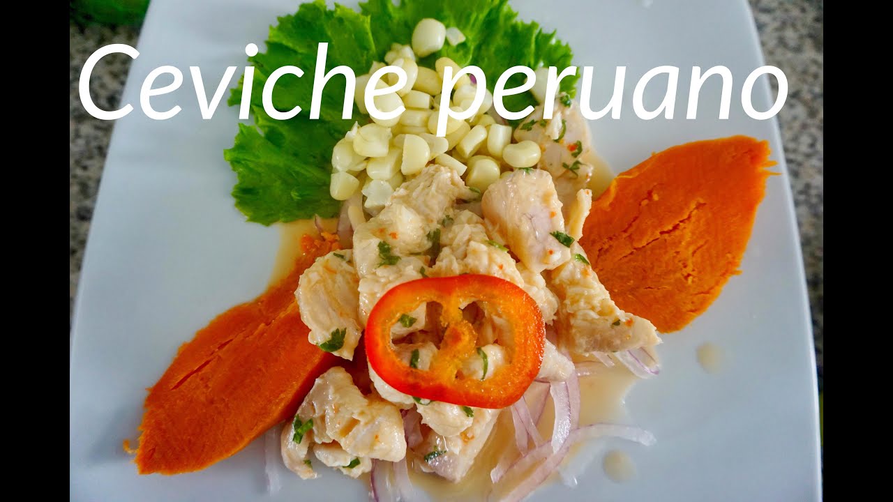 Receta Ceviche Peruano con Rocoto - Carolina Ortiz - YouTube