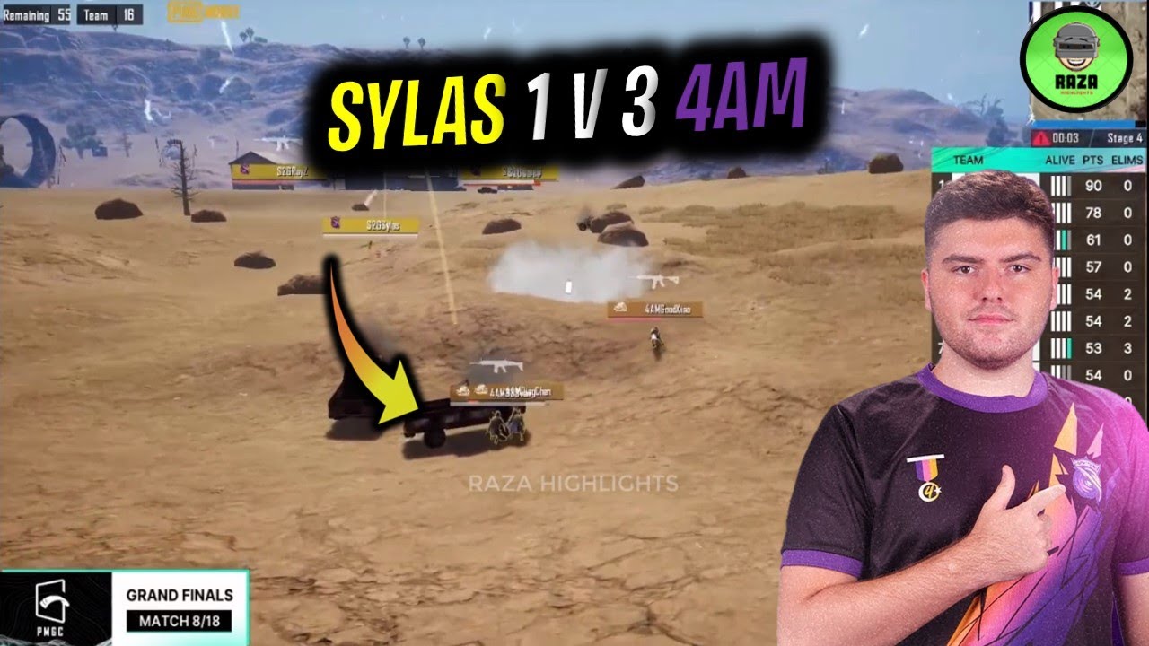 S2G SYLAS 1V3 4AM 🥵 PMGC GRAND FINALS - YouTube