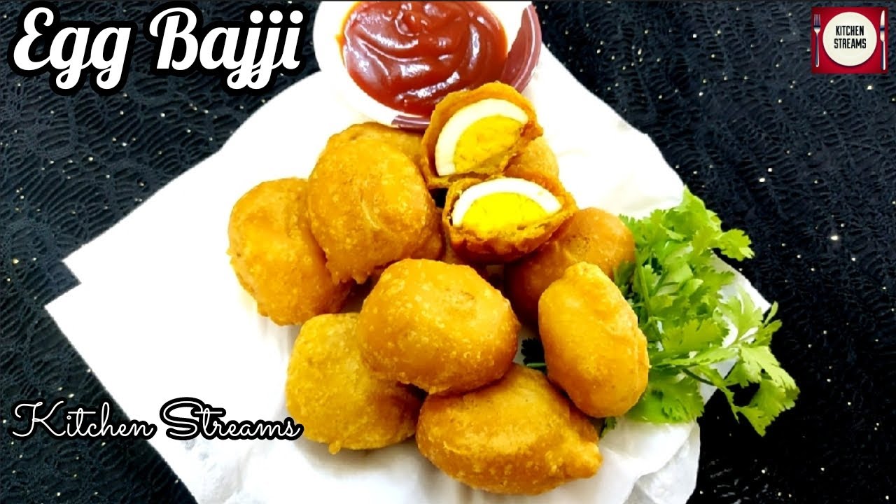 Egg Bajji | Simple, Easy & Tasty Egg Bajji in minutes | Kitchen Streams ...