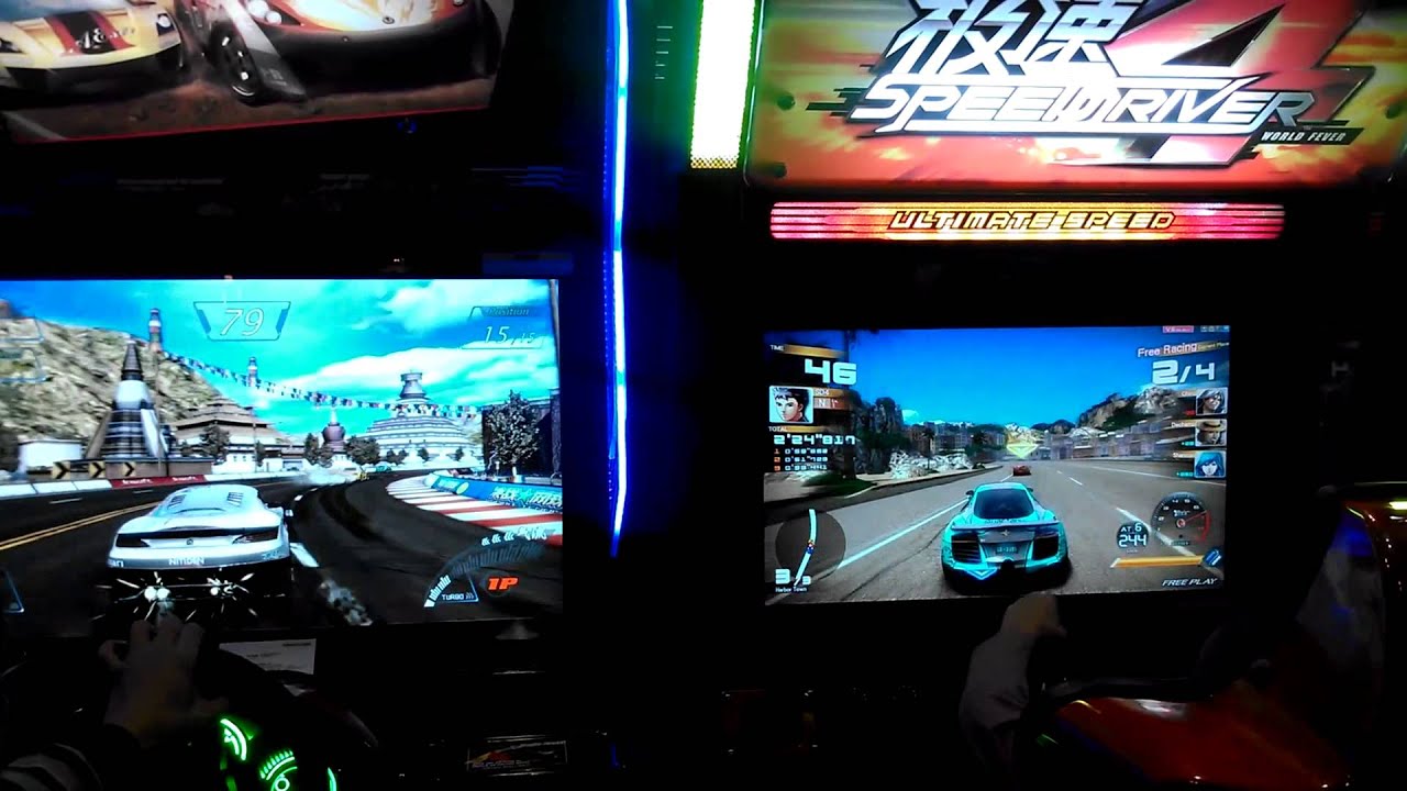 Speed Driver 4 and Storm Racer at IAAPA 2012 - YouTube