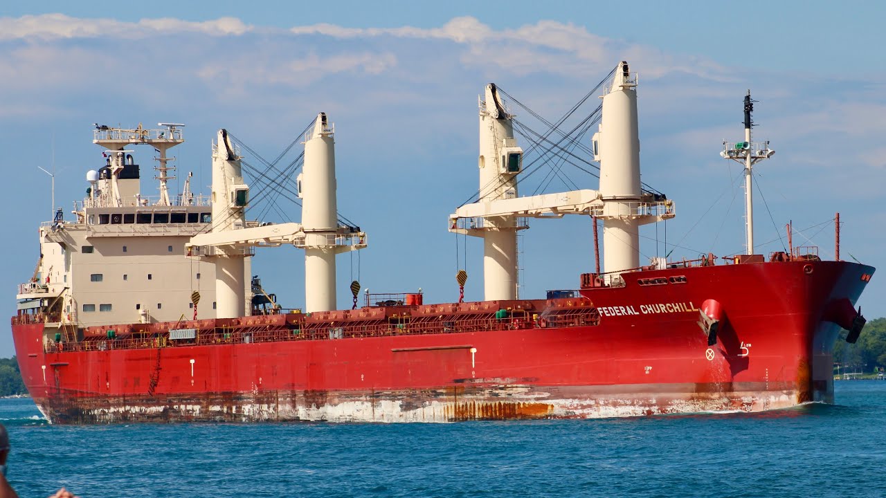 Saltwater Ship Federal Churchill - YouTube